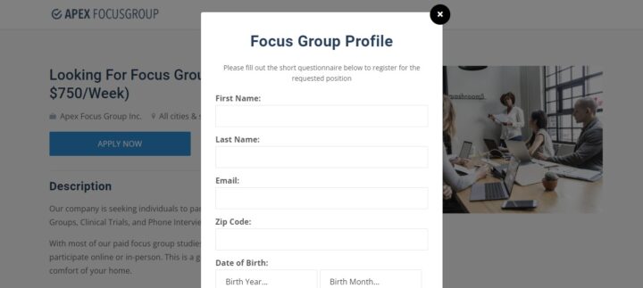 Apex Focus Group Review: Can You Really Get Paid $750 per Week? - This ...