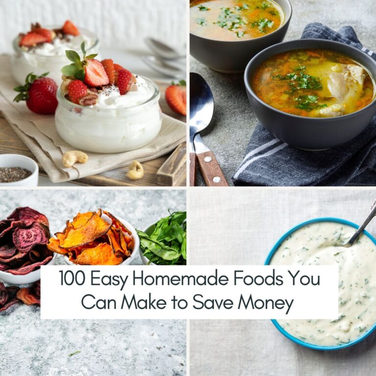 100 Easy Food to Make From Scratch to Save Money - This Mama Blogs