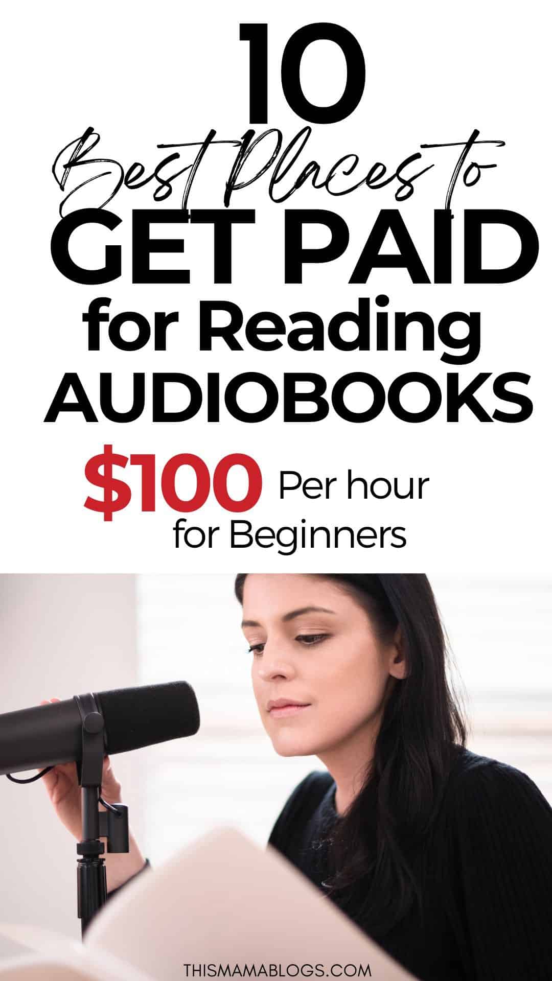 Top 10 Platforms to Get Paid for Reading Audiobooks - This Mama Blogs