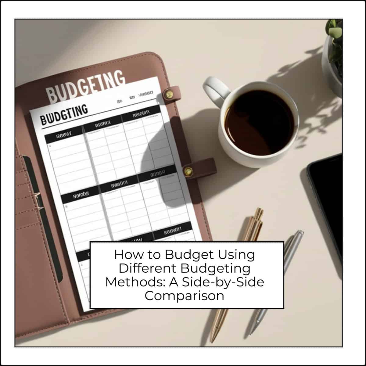 How to Budget Using Different Budgeting Methods: A Side-by-Side ...